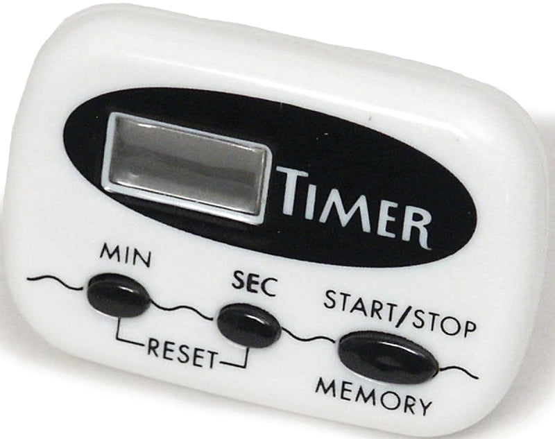 Chef Craft 21239 Timer, Digital Display, 1 sec to 99 min, White – Shell ...