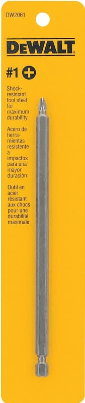 DEWALT DW2061 Power Bit, #1 Drive, Phillips Drive, 1/4 in Shank, Hex S ...