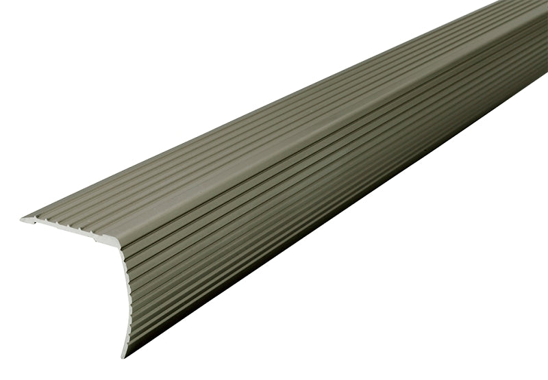 M-D 43377 Fluted Stair Edging, 72 in L, Satin Nickel – Shell Lumber and ...