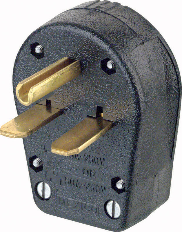 Leviton Commercial Thermoplastic Grounding Straight Blade Plug 6-30P/6 ...