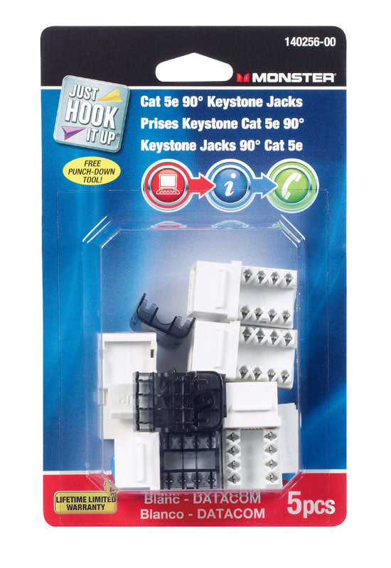 Monster Cable Keystone Jacks 5 – Shell Lumber and Hardware