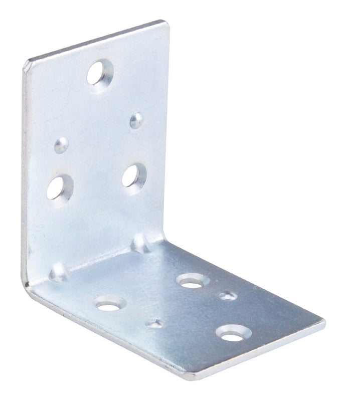 ProSource BH-6023L Corner Brace, 2 in L, 2 in W, 2 in H, Steel, Zinc-P ...