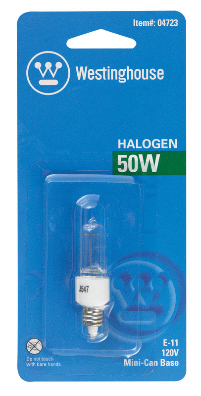Westinghouse Halogen Light Bulb 50 watts 600 lumens Single-Ended T4 Mi ...