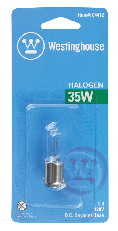 Westinghouse Halogen Light Bulb 35 watts 380 lumens Single-Ended T3 Do ...