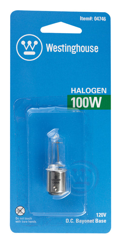 Westinghouse Halogen Light Bulb 100 watts 1500 lumens Single-Ended T4 ...