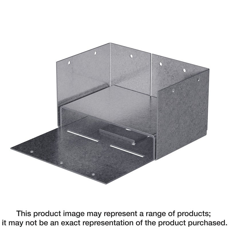 Simpson Strong-Tie ABW Series ABW44Z Post Base, 4 x 4 in Post, 16 ga ...