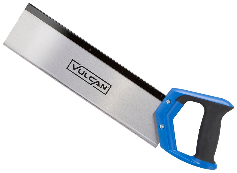 Vulcan TTH1314 Back Saw, 14 in L Blade, 12 TPI, Steel Blade, Two-Tone ...