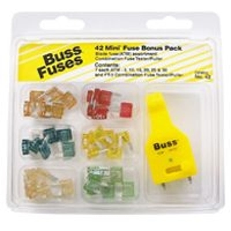 Bussmann NO.43 Fuse Bonus Kit, Includes (1) FT-3 Combination Fuse Test ...