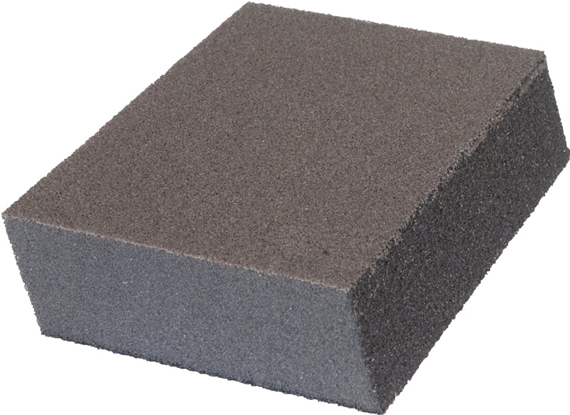 Norton MultiSand 02082 Sanding Sponge, 4-7/8 in L, 2-7/8 in W, Fine, M ...