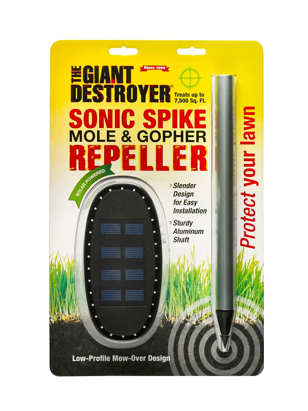 Giant Destroyer 600 Sonic Animal Repeller, Spike, 77-3/4 in L, Repels ...