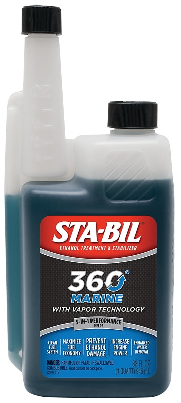 Sta-Bil 360 Marine 22240 Fuel Stabilizer Red, 32 oz, Bottle – Shell ...