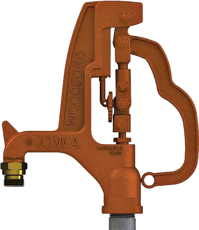 Woodford IOWA Series Y34-2 Yard Hydrant, 60-1/2 in OAL, 3/4 in Inlet ...