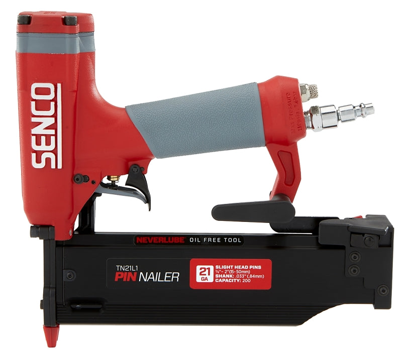 Senco TN21L1 Pin Nailer, 200 Magazine, Straight Collation, Strip Colla ...