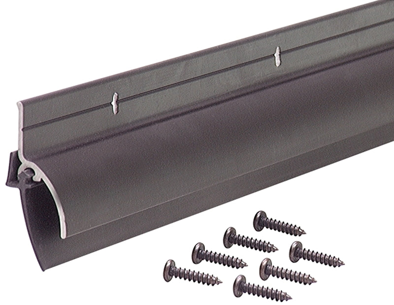 M-D 68734 Door Sweep, 36 in L, 1-7/8 in W, Aluminum Flange – Shell ...