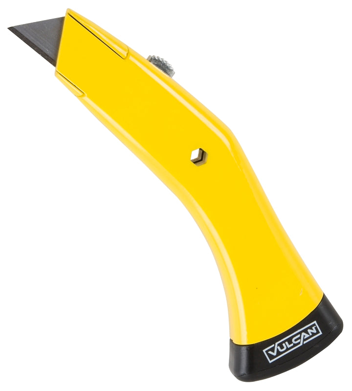 Vulcan JL-KF0008 Utility Knife, 2-1/4 in L Blade, 3/4 in W Blade, Zinc ...