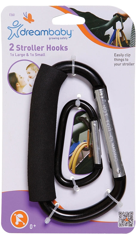 Dreambaby EZY-Fit Series L260 Stroller Hook, Jumbo, For: Strollers, Sh ...