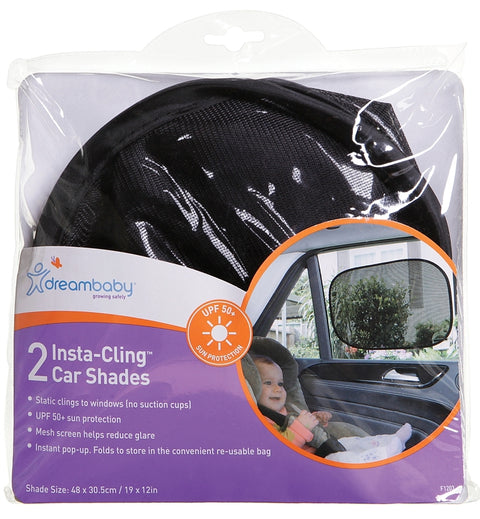 Dreambaby Insta-Cling Series L1203 Car Shade, Mesh, Black – Shell ...