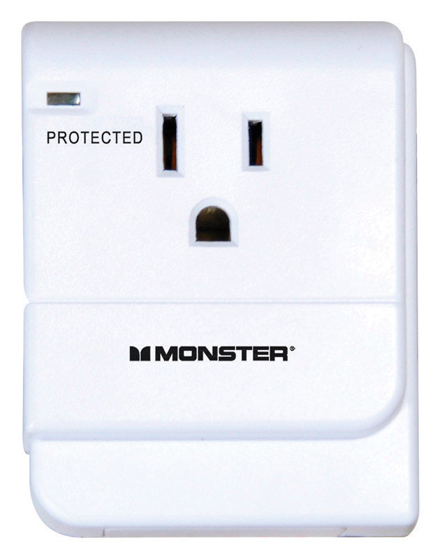 Monster Just Power It Up 1 outlets Surge Tap White – Shell Lumber and ...