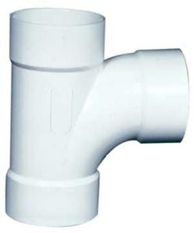 IPEX 040155 Pipe Tee Wye, 3 in, Hub, PVC – Shell Lumber and Hardware