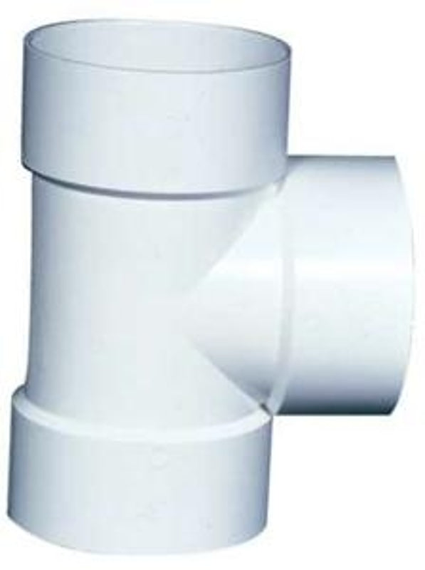 IPEX 040102 Pipe Tee, 3 in, Hub, PVC – Shell Lumber and Hardware