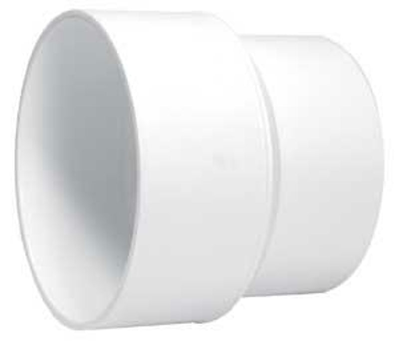 IPEX 040655 Sewer and Drain Coupling, 4 x 3 in, Hub, PVC – Shell Lumber ...