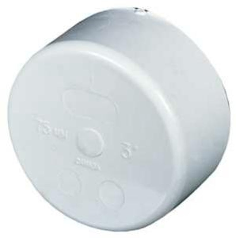 IPEX 040959 Sewer and Drain Pipe Cap, 4 in, Hub, PVC – Shell Lumber and ...