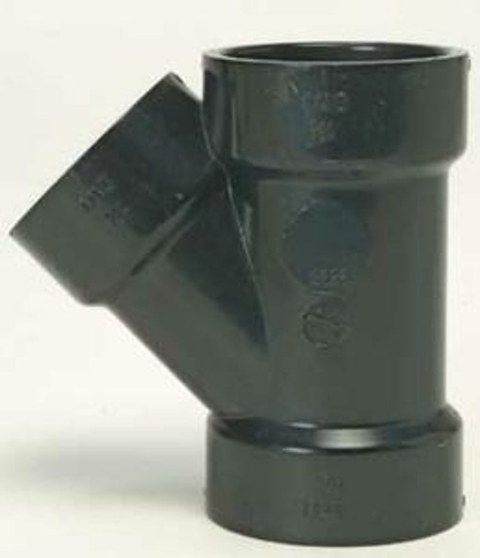 IPEX 027198 Pipe Wye, 4 x 4 x 2 in, Hub, ABS, SCH 40 Schedule – Shell ...