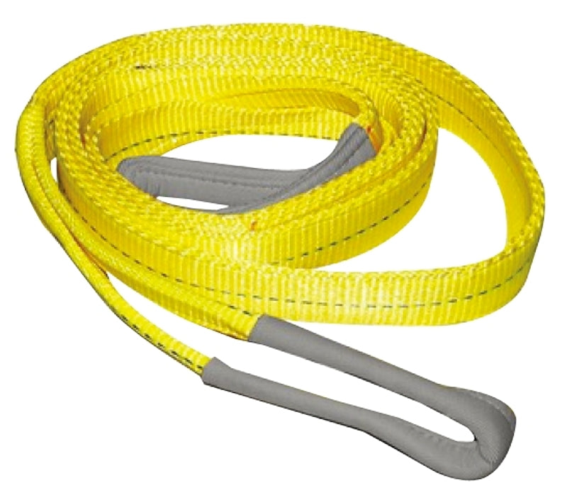 Ancra 20-EE2-9802X20 Twisted Web Sling, 2 in W, 20 ft L, 2-Ply, 6200 l ...