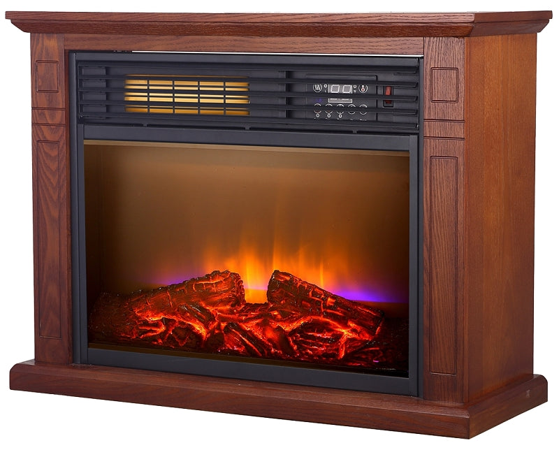 Comfort Glow Real Flame QF4570R Electric Fireplace, 29 in OAW, 11 in O ...
