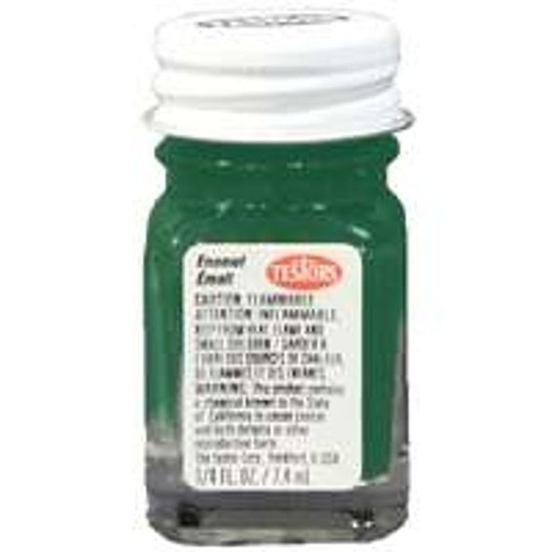 Testors 1124TT Enamel Paint, Gloss, Green, 0.25 oz, Bottle – Shell ...