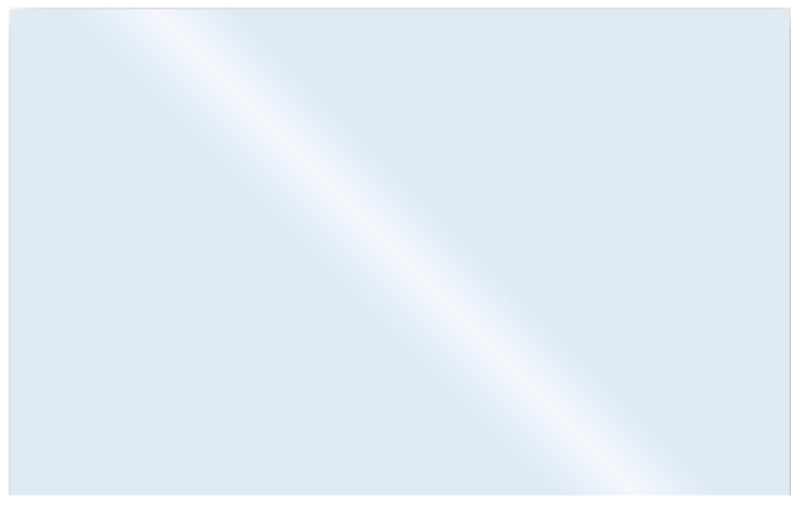 Centurion 1192003 Price Channel Chip, Clear, 4 in L x 1-1/4 in W Dimen ...