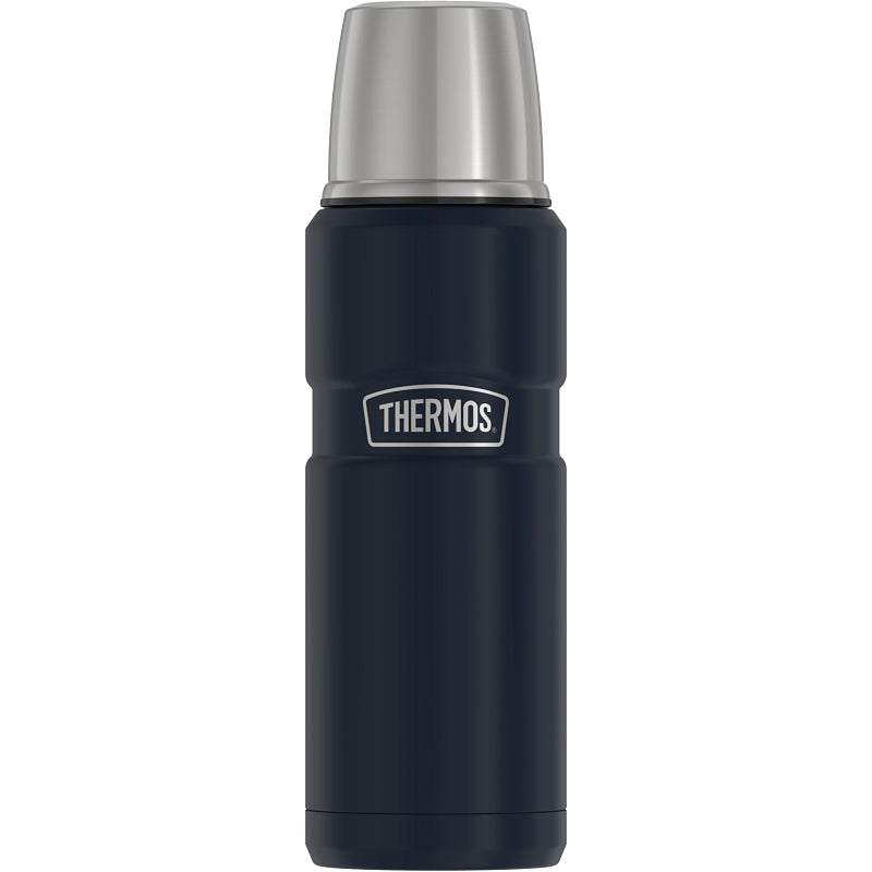 Thermos Stainless King SK2000MDB4 Beverage Bottle, 16 oz Capacity, Sta ...
