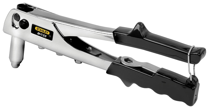 STANLEY MR55C5 Right Angle Riveter, Spring-Loaded Handle, 10 in L, Ste ...