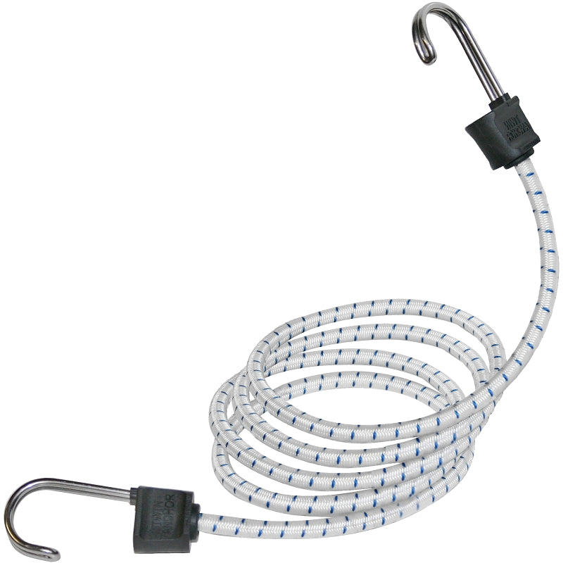 Keeper Twin Anchor 06278 Bungee Cord, 40 in L, Rubber, Hook End – Shell ...