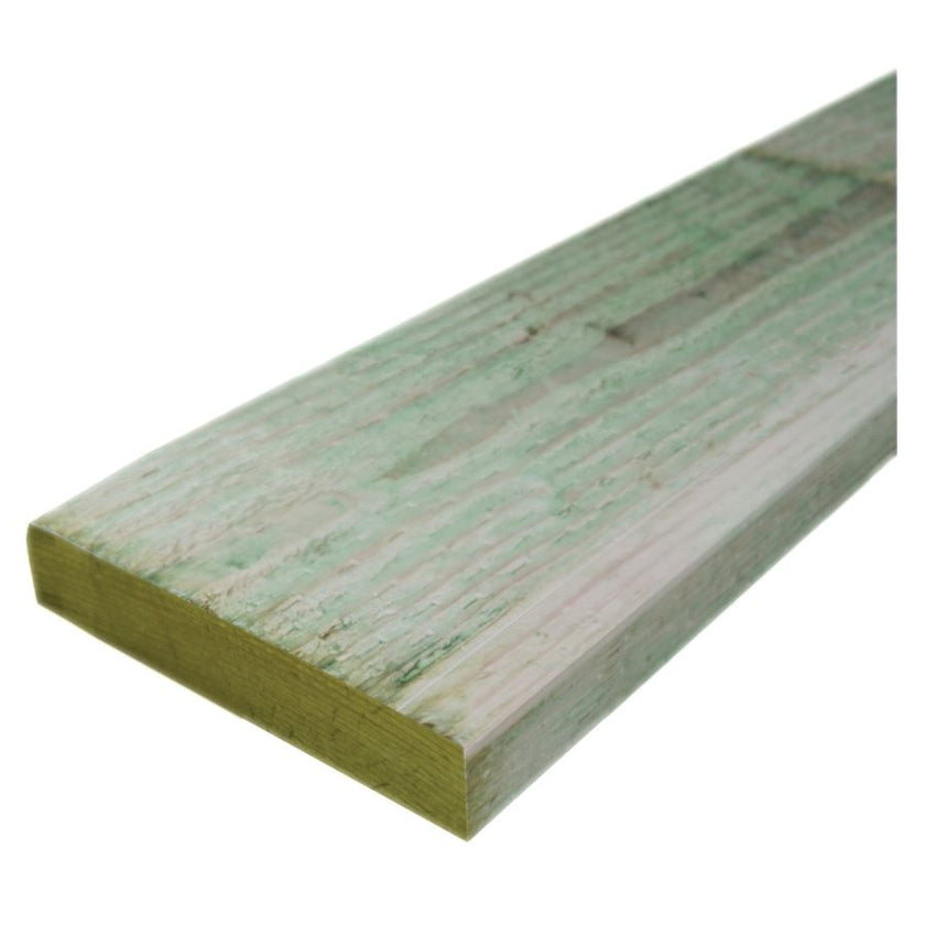 3 x 12, Pine, No. 2 Common, Pressure Treated, Above Ground, Surfaced o ...