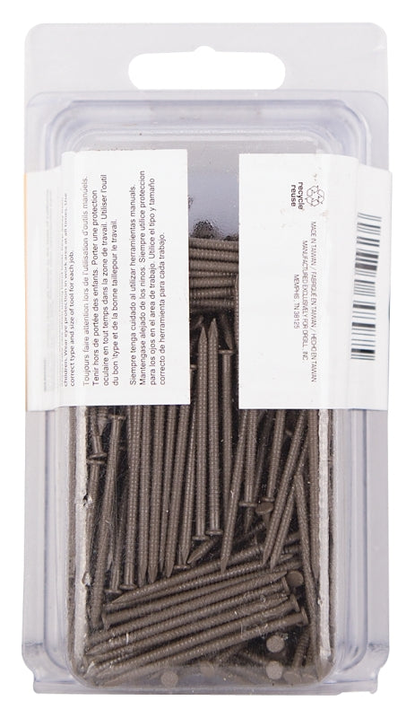 ProSource NTP-175-PS Panel Nail, 15D, 1-5/8 in L, Steel, Painted, Flat ...