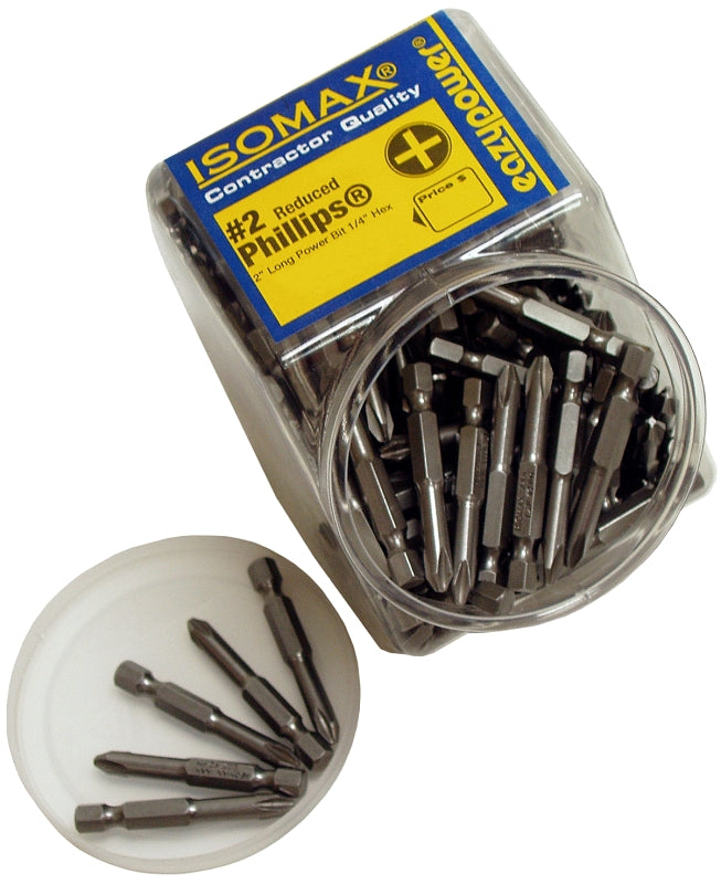 Eazypower 003385 Insert Bit, #2 Drive, Phillips Drive, 1/4 in Shank, H ...