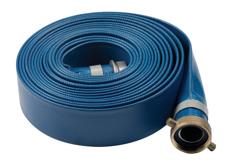 Abbott Rubber 1-1/2 in. Dia. x 50 ft. L Discharge Hose PVC – Shell ...