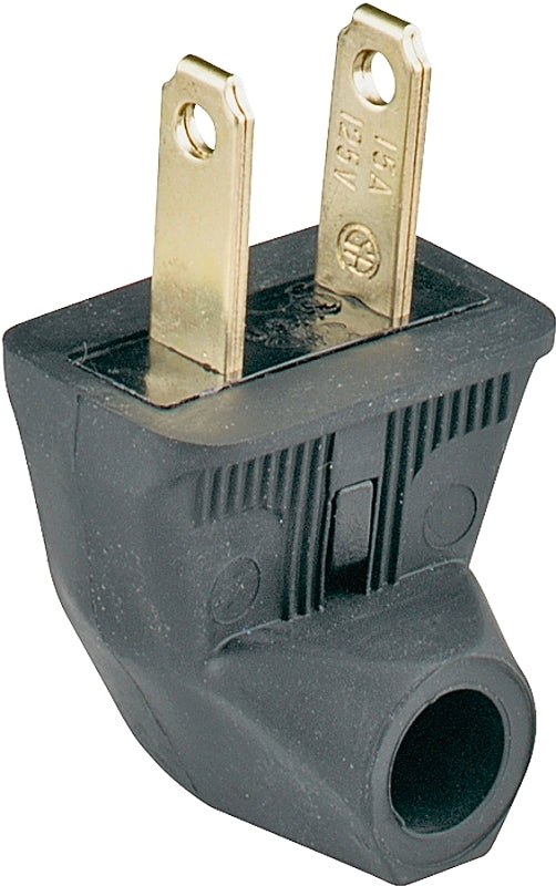 Eaton Wiring Devices 84BK-BOX Electrical Plug, Angled, 21/64 in, 2-Pol ...