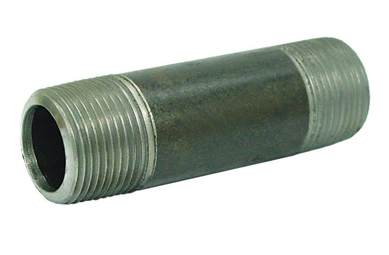 Anvil 1/2 in. Dia. x 1/2 in. Dia. x 6 in. in. L Schedule 40 MPT To MPT ...