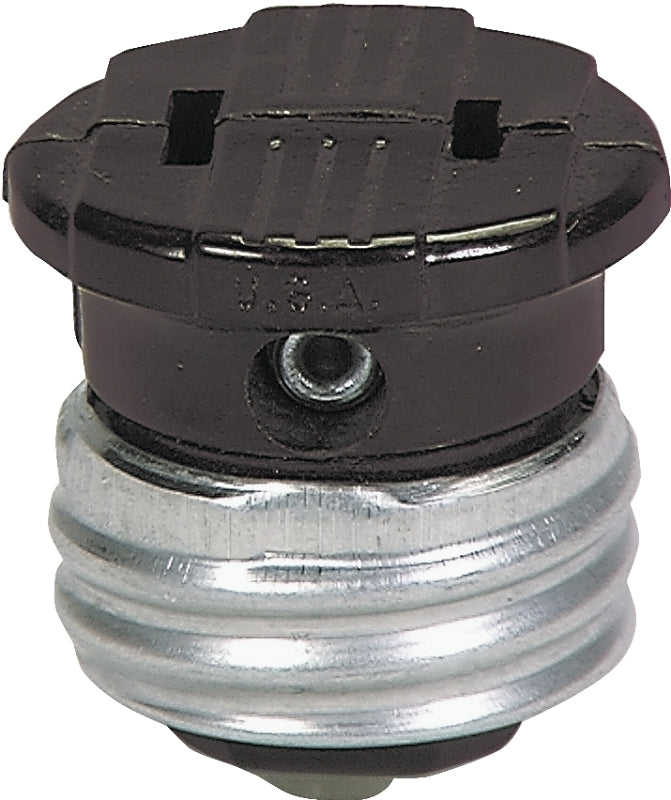 Eaton Wiring Devices 758B-BOX Lamp Socket Adapter, 660 W, 1 -Outlet, T ...