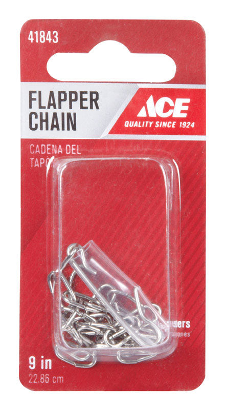 Ace Flapper Chain 8-1/2 in. L Stainless Steel – Shell Lumber and Hardware