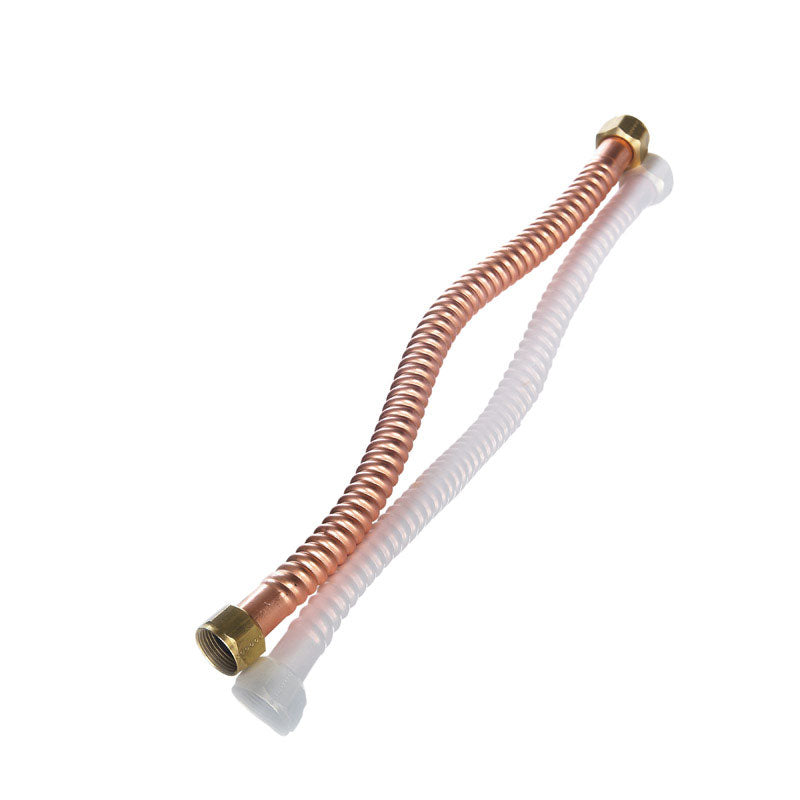 Copper Flex 3/4 in. FIP x 3/4 in. Dia. FIP 18 in. Copper Water Connect ...