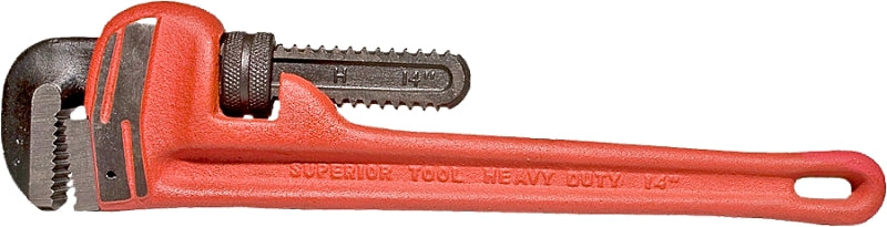 Superior Tool PRO-LINE Series 02814 Pipe Wrench, 2 in Jaw, 14 in L, St ...