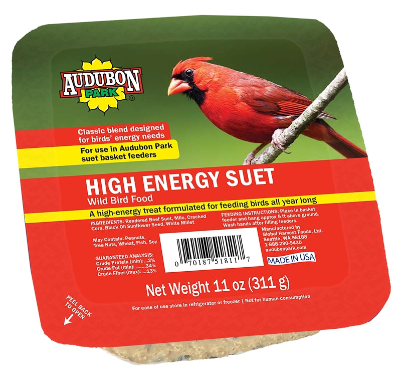 Audubon Park 13065 High Energy Suet, 11 oz – Shell Lumber and Hardware