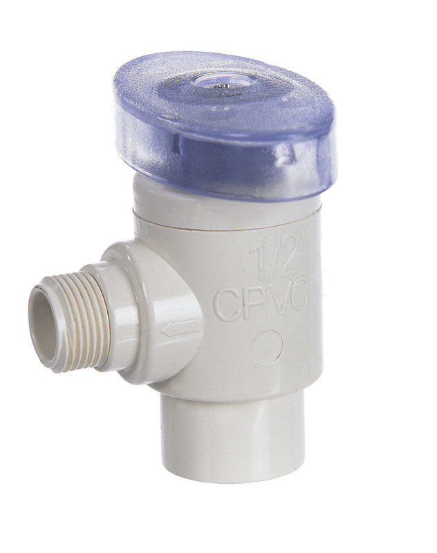 KBI 1/2 in. Dia. x 3/8 in. Dia. CPVC Angle Supply Valve – Shell Lumber ...