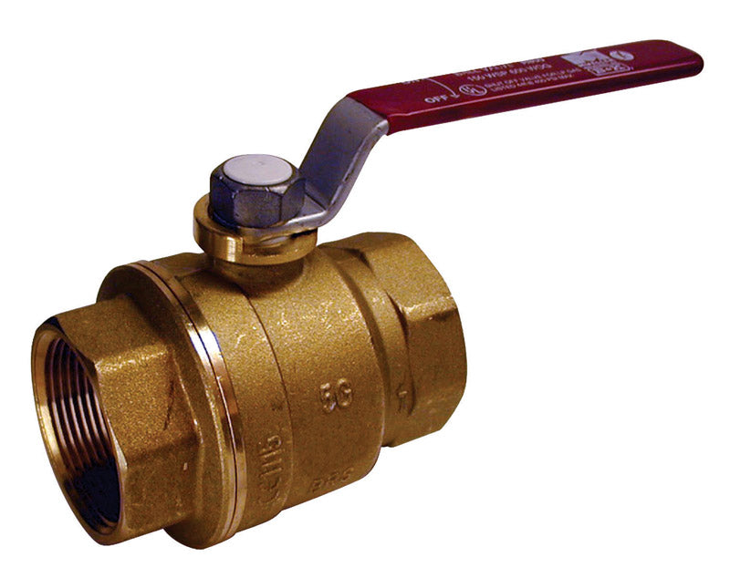 Mueller Ball Valve 1 in. FPT Brass Threaded – Shell Lumber and Hardware