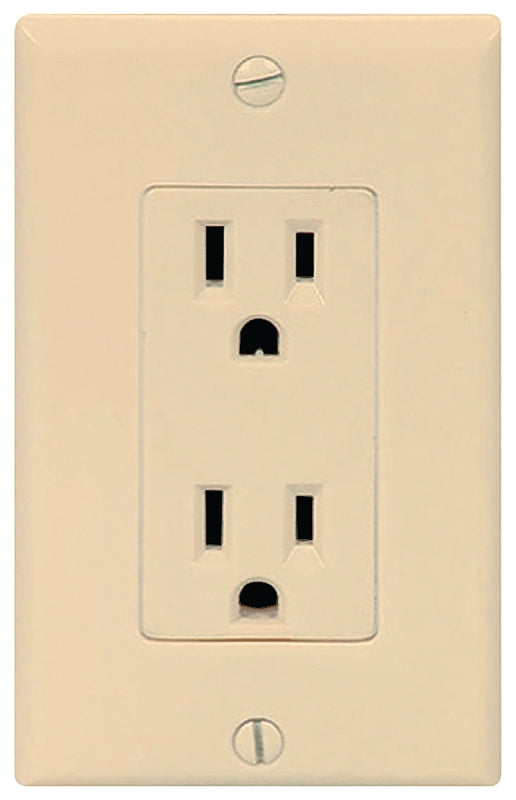 Eaton Wiring Devices C1507V Duplex Receptacle, 2 -Pole, 15 A, 125 V, N ...