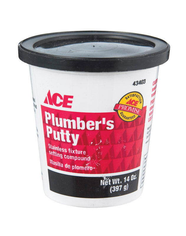 Ace 14 oz. Plumbers Putty – Shell Lumber and Hardware
