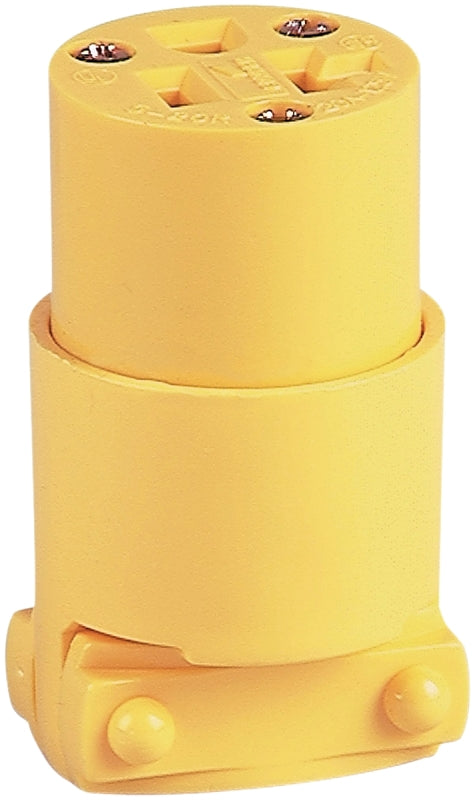 Eaton 4228-BOX Electrical Connector, 2-Pole, 20 A, 125 V, Screw, NEMA ...